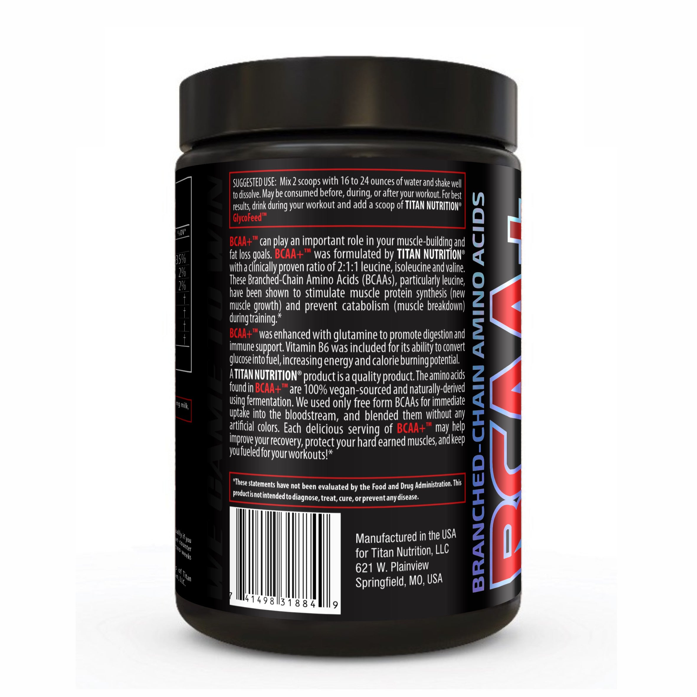 BCAA+™ - Branched-Chain Amino Acids