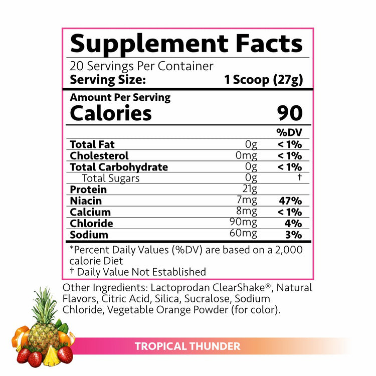 Titan Nutrition Clear Whey Isolate