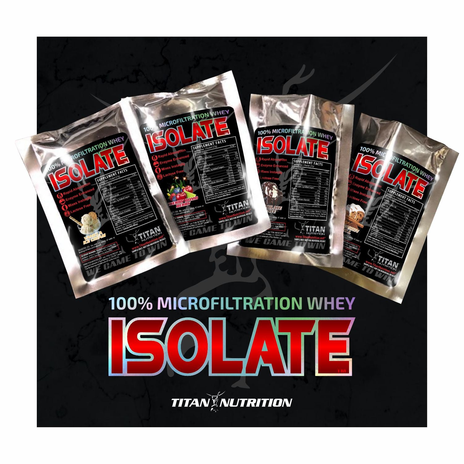 Titan Protein Sample Packs – Titan Nutrition