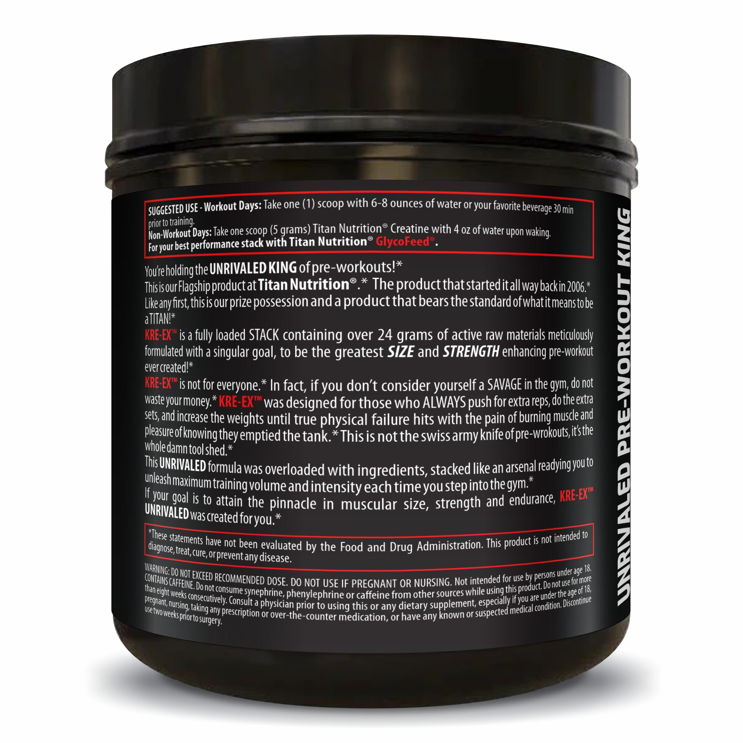 KRE-EX™ Unrivaled - Complete Pre-Workout Solution